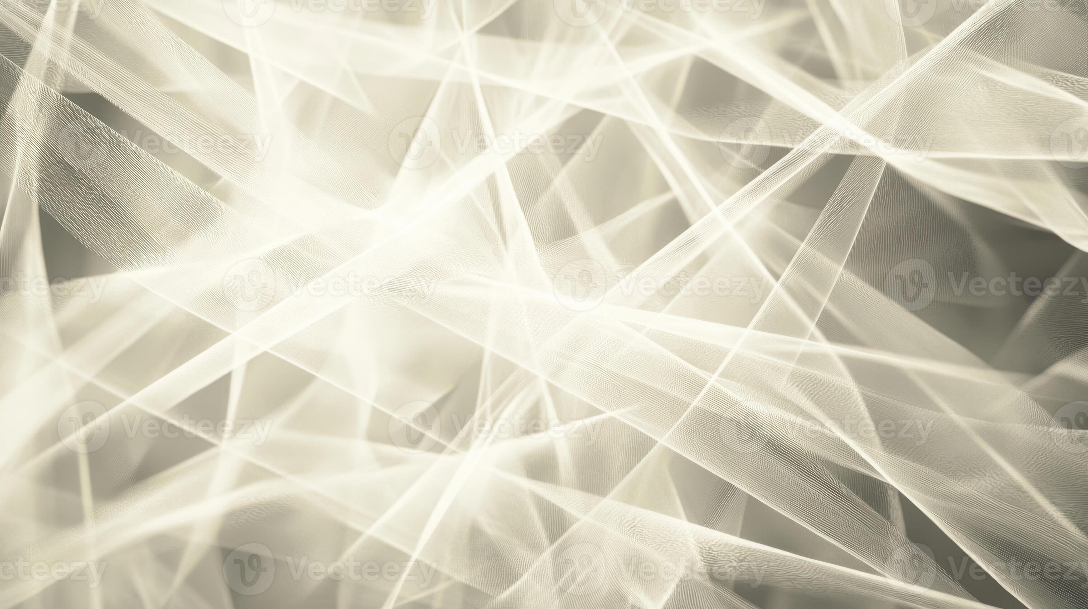 Web of intersecting threads, light and shadow interplay creating ...