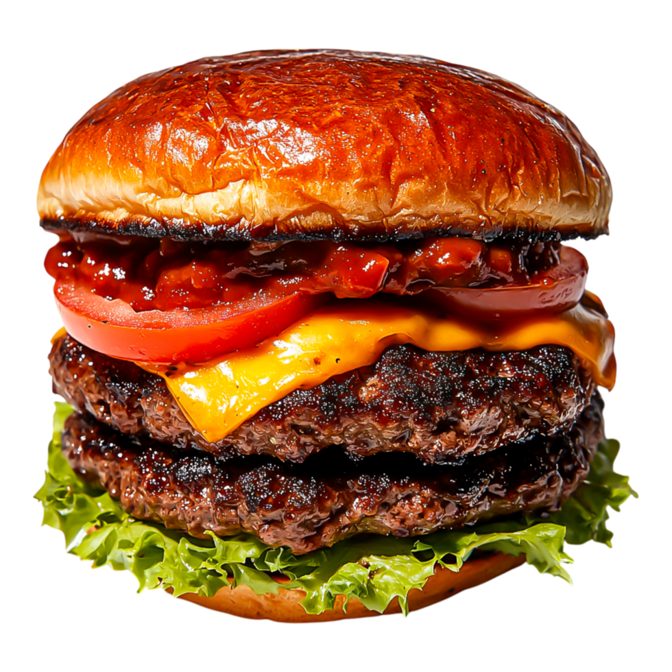 Juicy Triple Layer Burger with Cheese and Fresh Vegetables 53718628 PNG Juicy Triple Layer Burger with Cheese and Fresh Vegetables 53718628 PNG