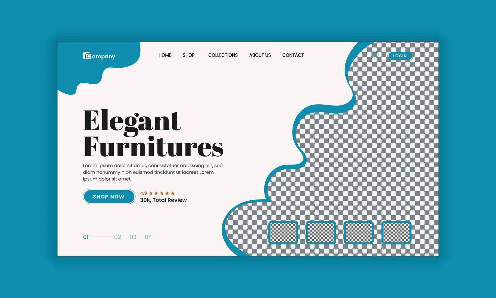 Furniture landing page hero section ui design 53725705 Vector Art at ... Furniture landing page hero section ui design 53725705 Vector Art at ...