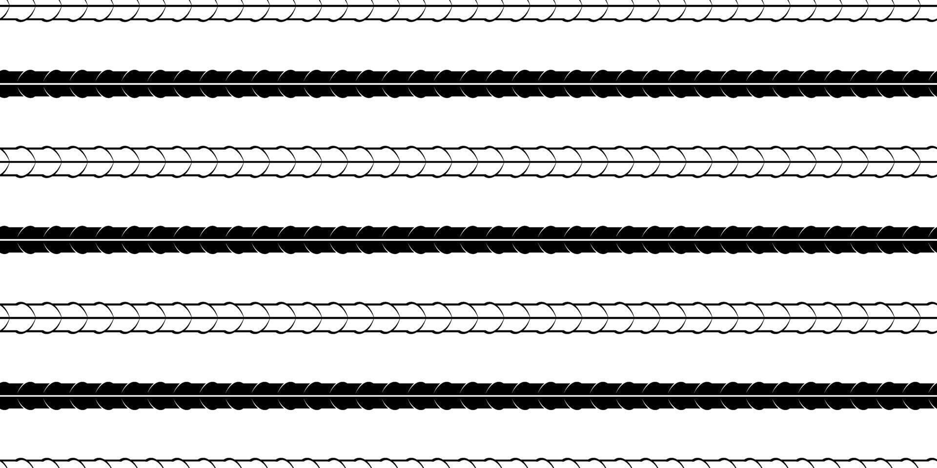 Outline Silhouette Rebar Seamless Pattern 53757809 Vector Art At Vecteezy