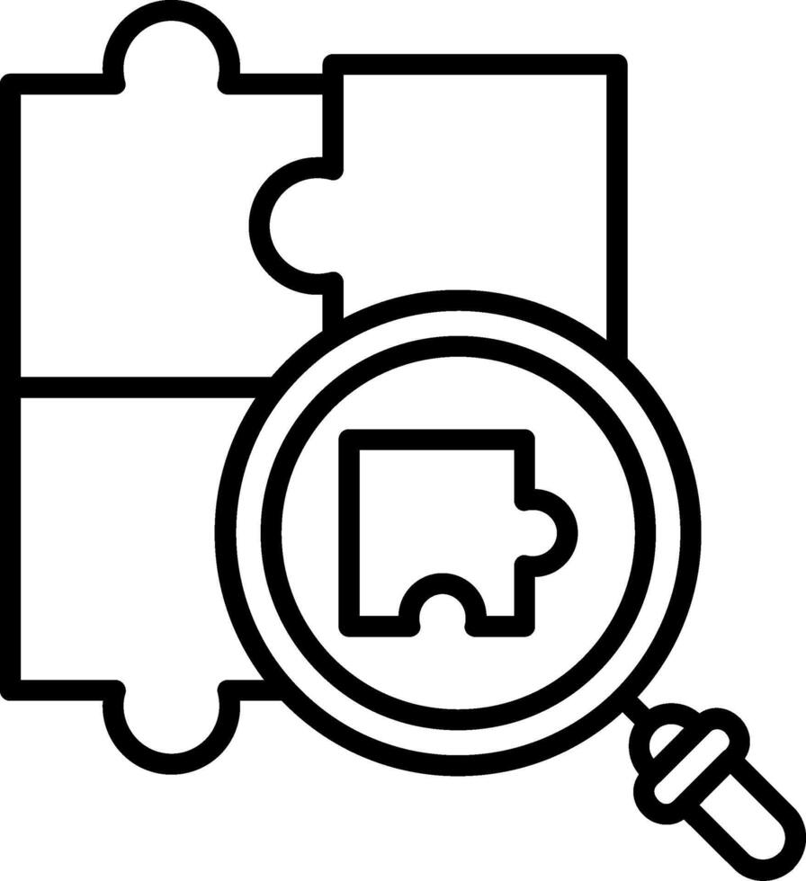 Problem Solving Line Icon 53762706 Vector Art at Vecteezy