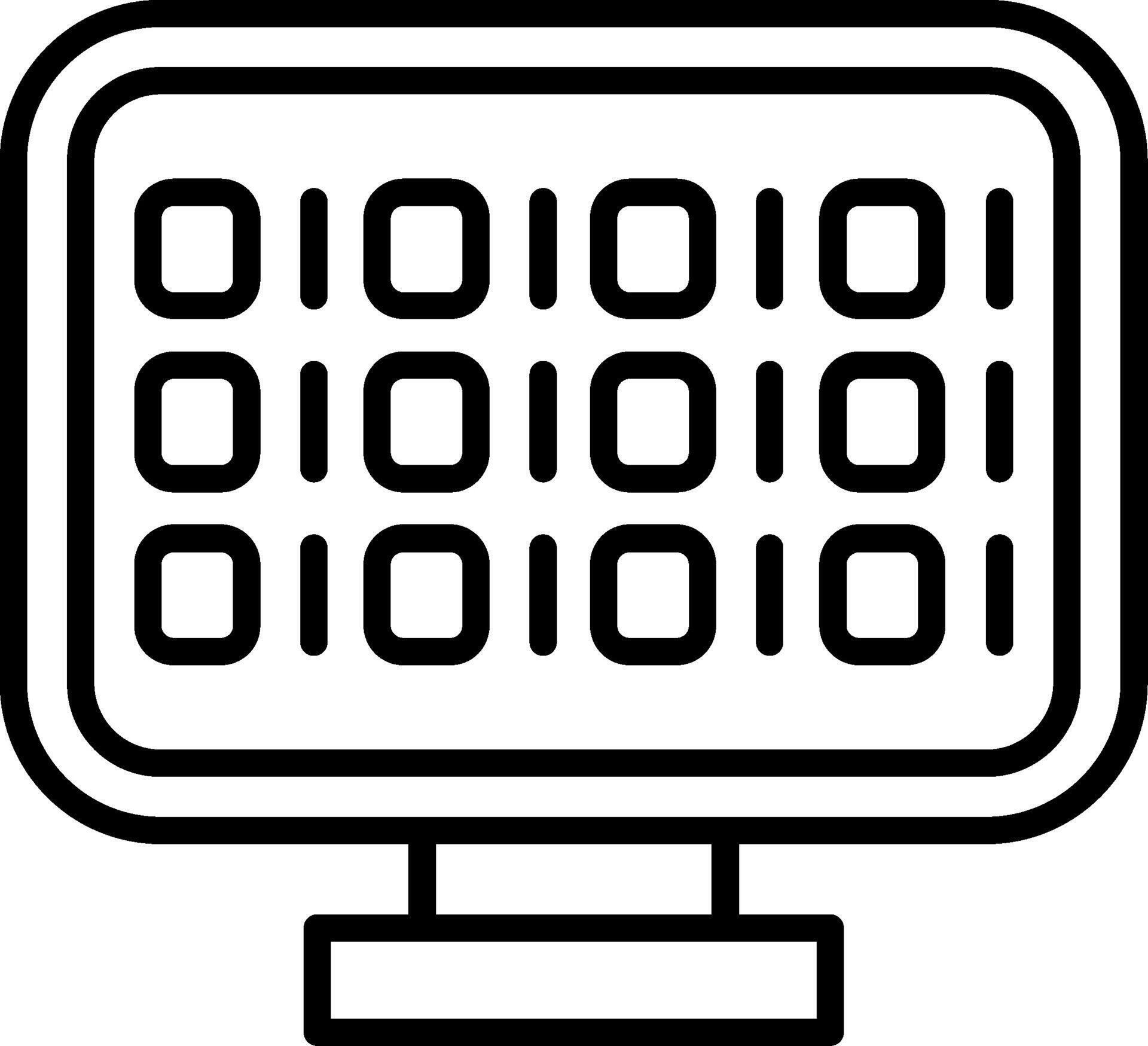 Binary Code Line Icon 53770175 Vector Art at Vecteezy Binary Code Line Icon 53770175 Vector Art at Vecteezy