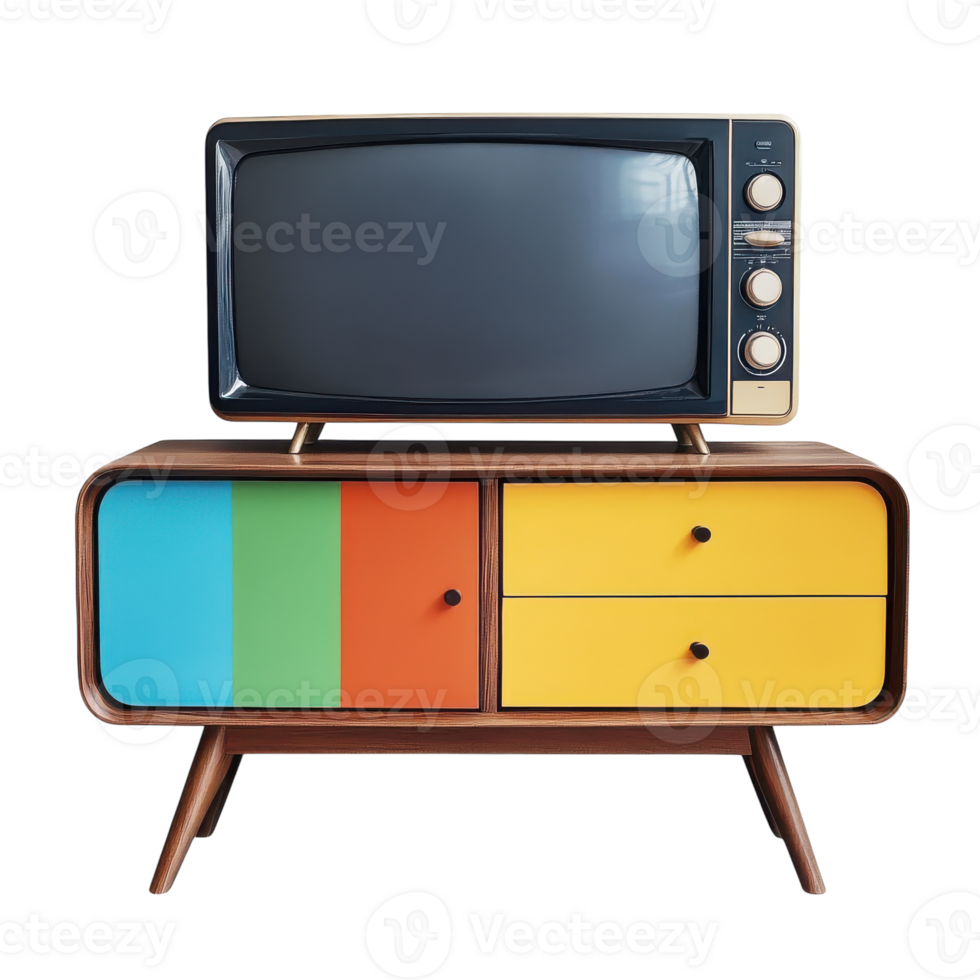 Vibrant Mid Century TV Rack For Stylish Interior Design On Transparent vibrant-mid-century-tv-rack-for-stylish-interior-design-on-transparent