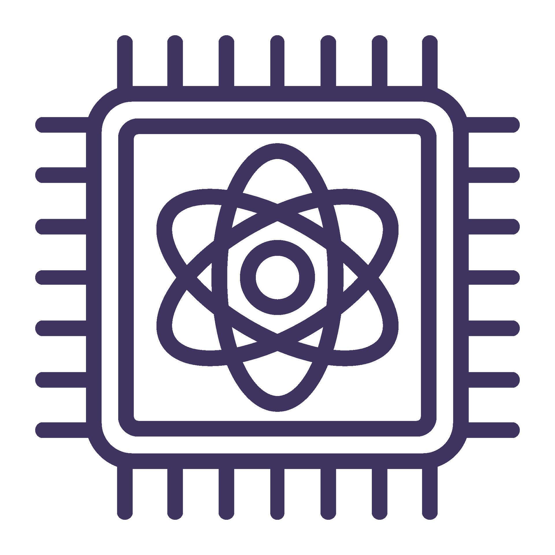 Quantum Computing Icon Element For Design 53782368 Vector Art at Vecteezy