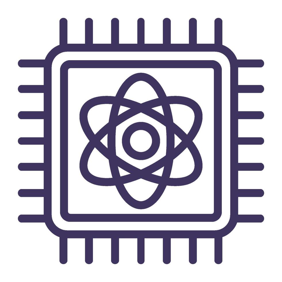 Quantum Computing Icon Element For Design 53782368 Vector Art at Vecteezy