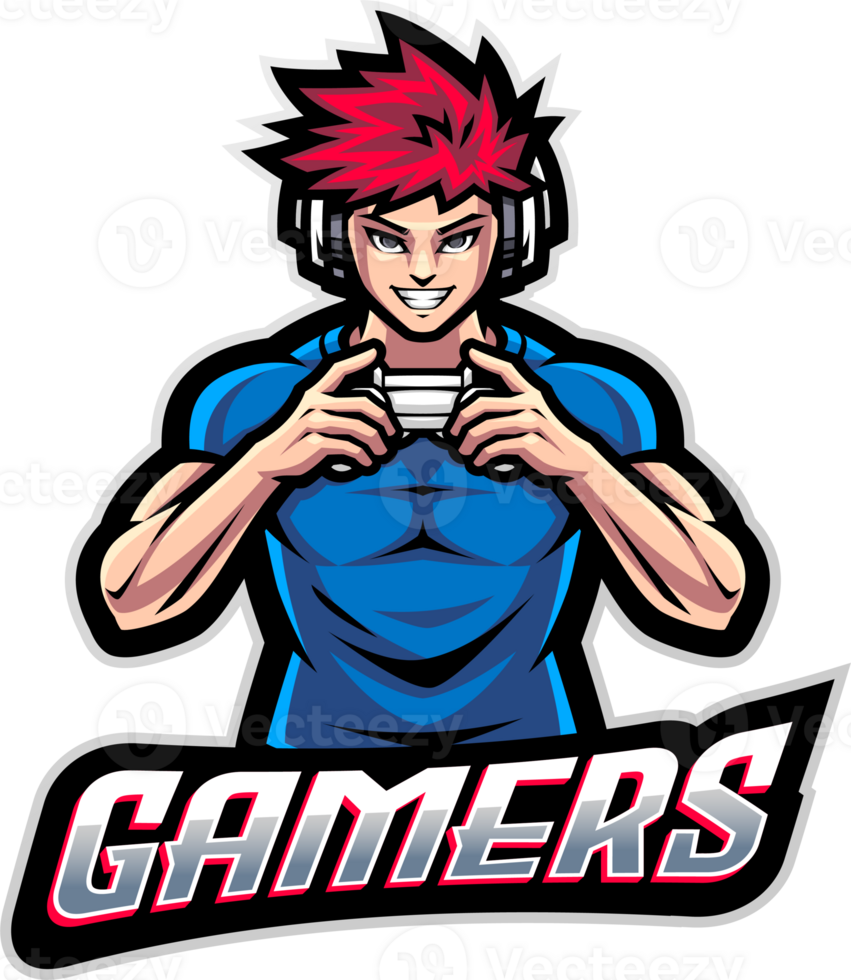 Gamers esport mascot 53782745 PNG