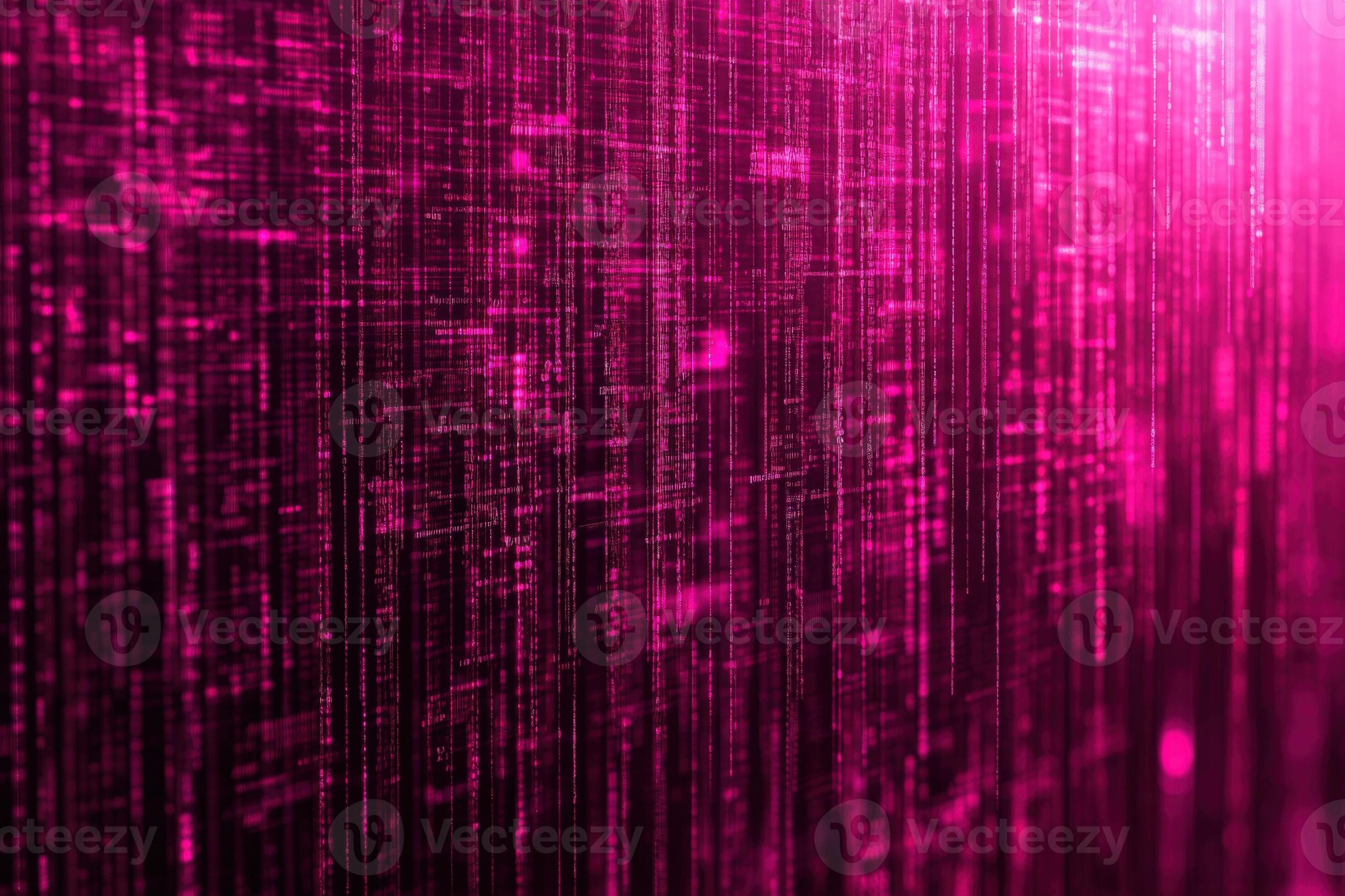Pink background with binary code 53796281 Stock Photo at Vecteezy