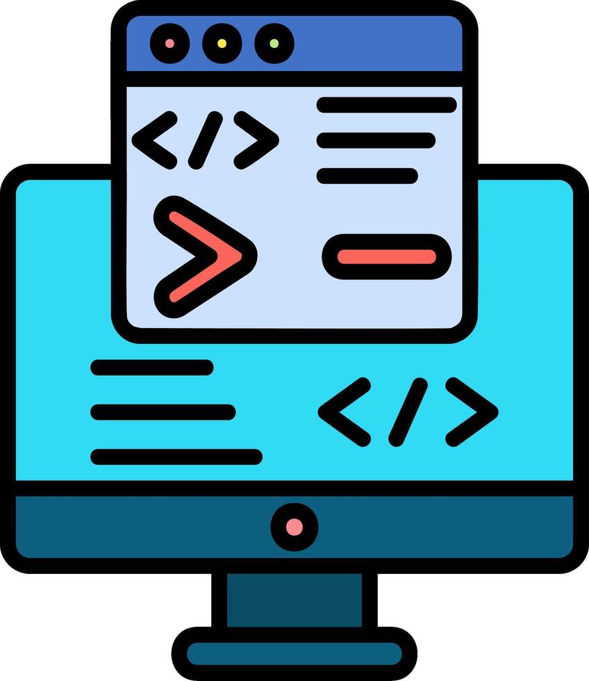 front end Line Filled Icon 53799950 Vector Art at Vecteezy front end Line Filled Icon 53799950 Vector Art at Vecteezy