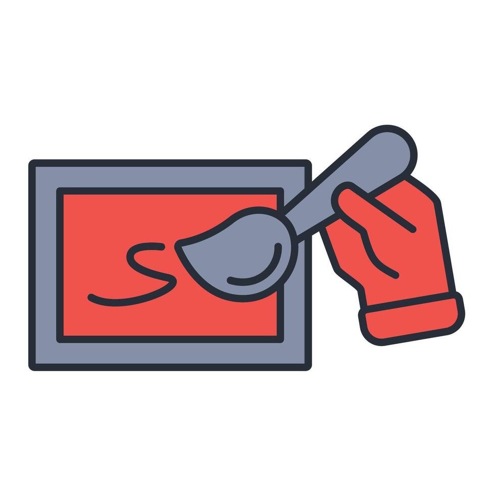 Drawing Icon Editable Stroke Linear Style Sign For Use Web Design