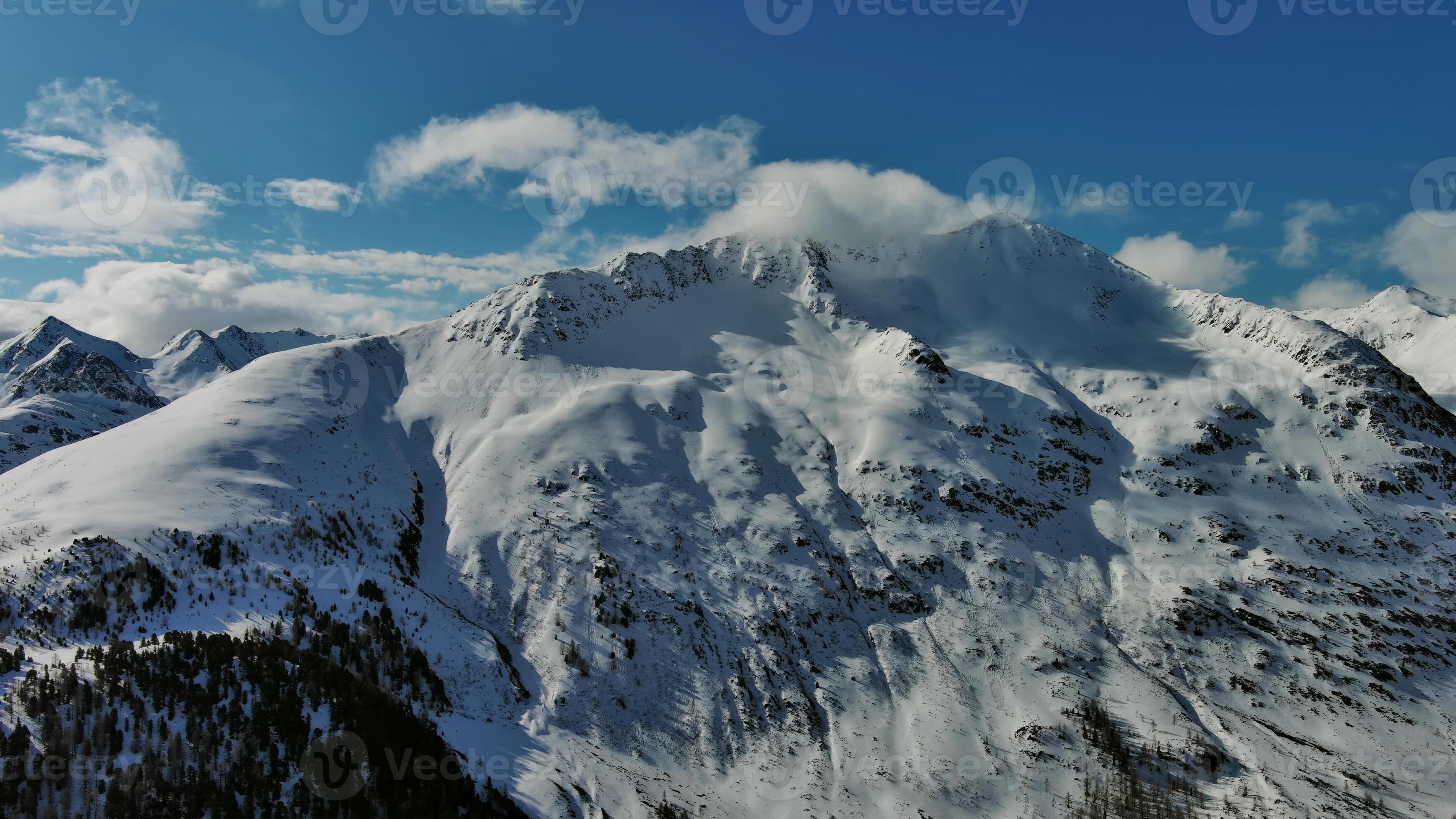 Snow Alp mountain range landscape 53809636 Stock Photo at Vecteezy