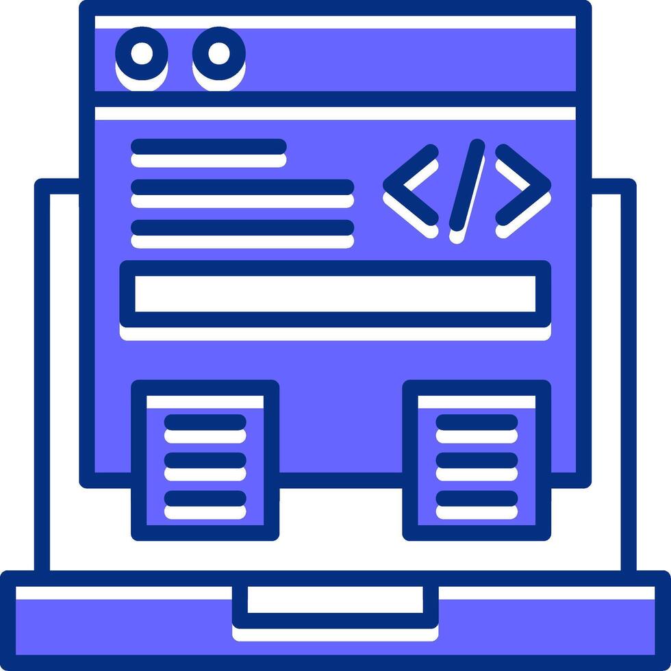 Code Framework Filled Slip Style Icon 53858399 Vector Art at Vecteezy