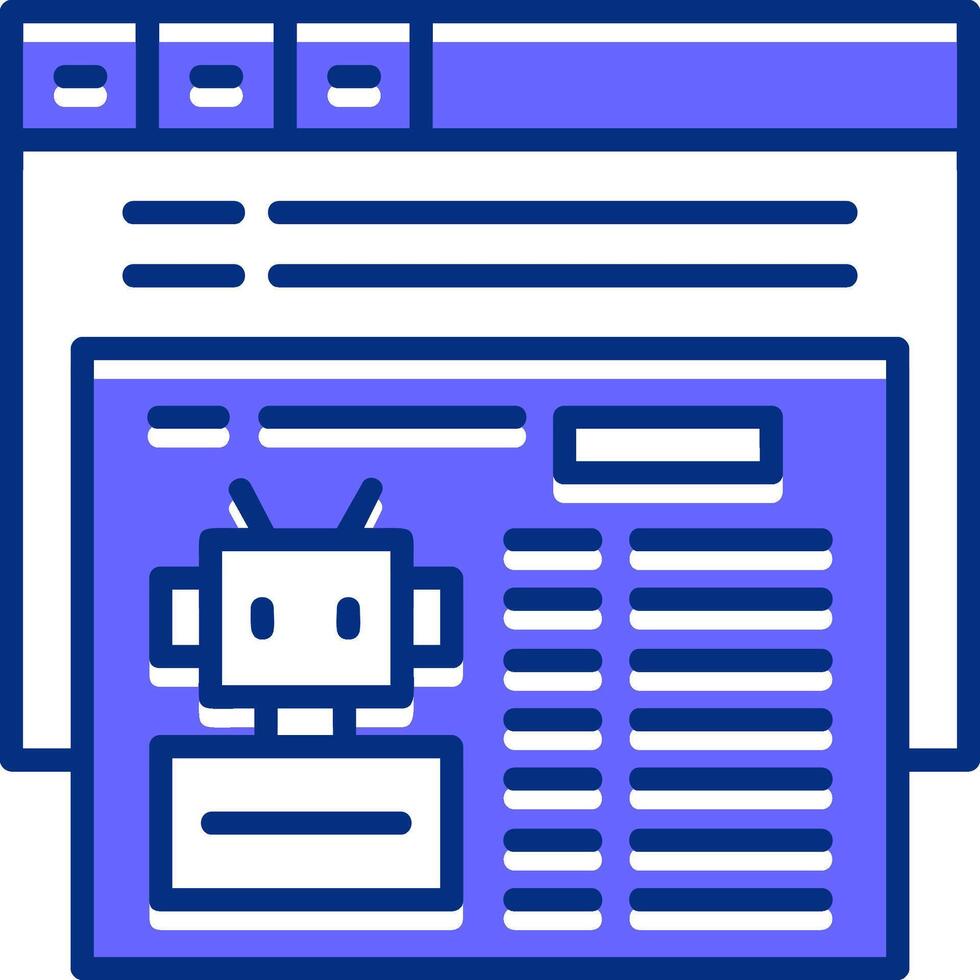 Robotstxt Filled Slip Icon Style 53860204 Vector Art at Vecteezy