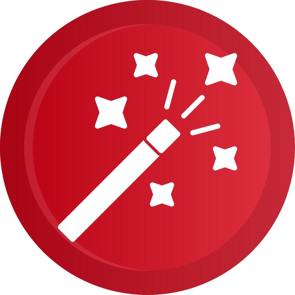 Magic Wand Glyph Gradient Button 53860756 Vector Art at Vecteezy