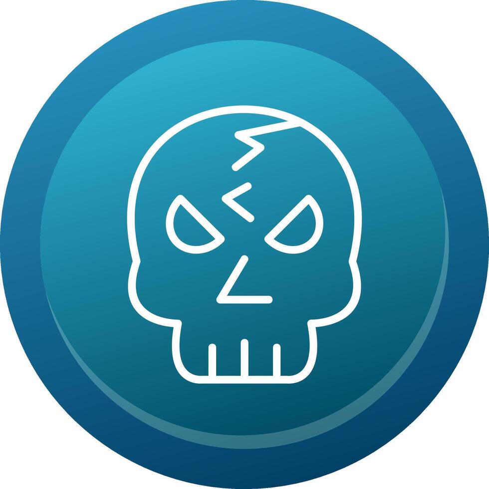 Skull Line Button 53861056 Vector Art at Vecteezy