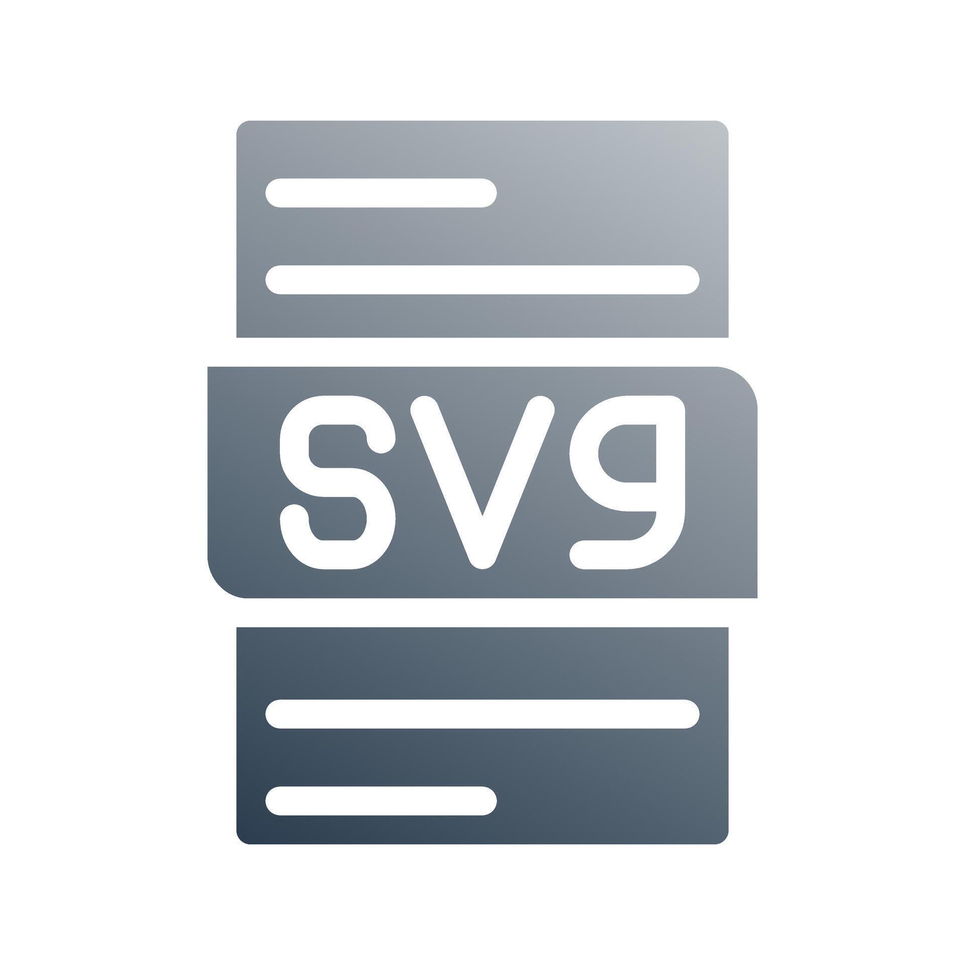 Svg File Type Format Document Icon Can Be Used For Website Ui And Mobile App 53861729 Vector