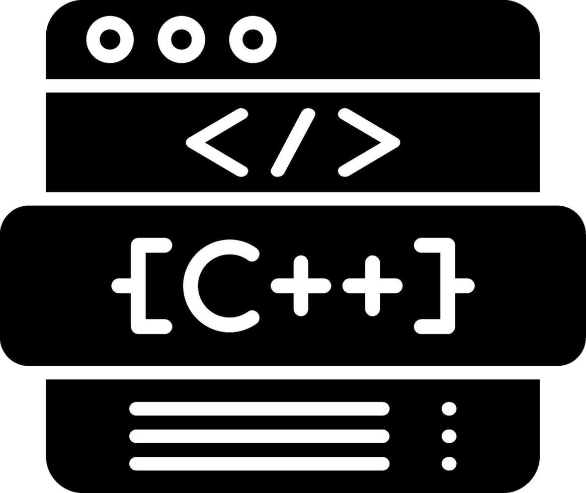 C Sharp Programing Glyph Icon 53899737 Vector Art at Vecteezy