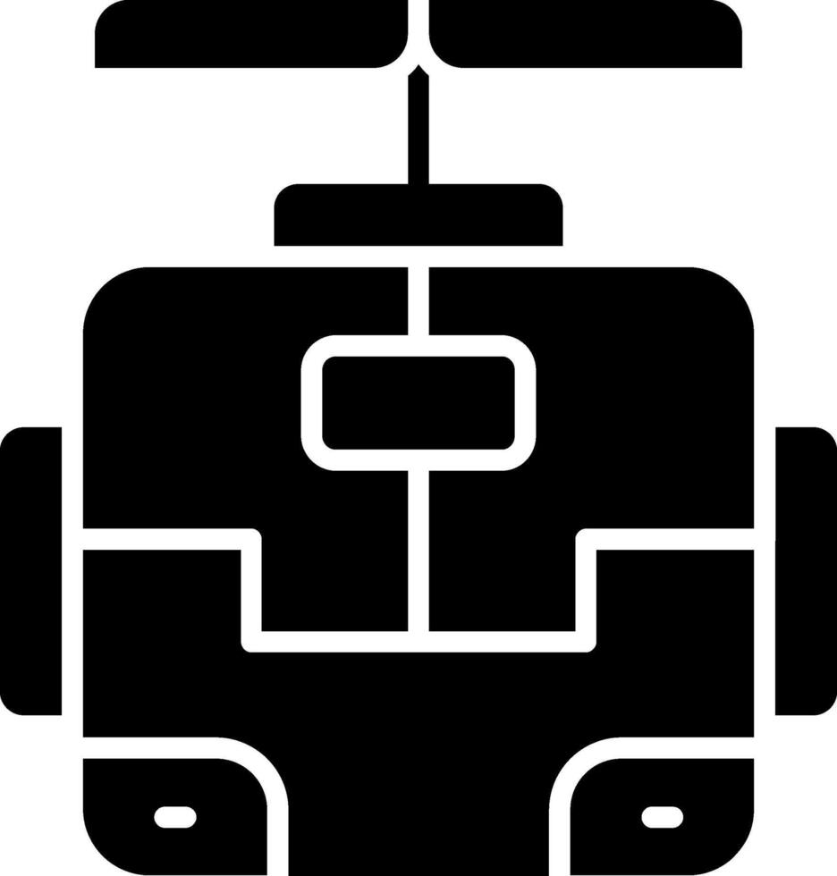 Robot Glyph Icon 53899821 Vector Art at Vecteezy