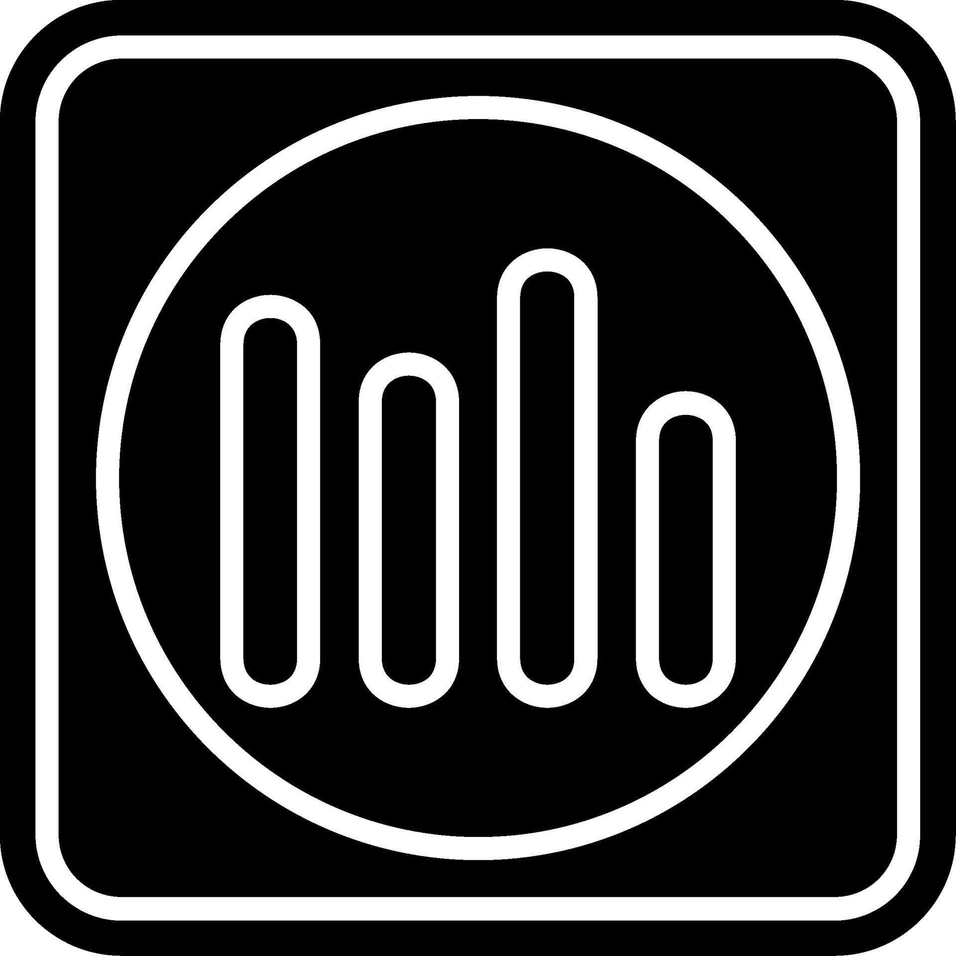 Statistics Glyph Icon 53903906 Vector Art at Vecteezy