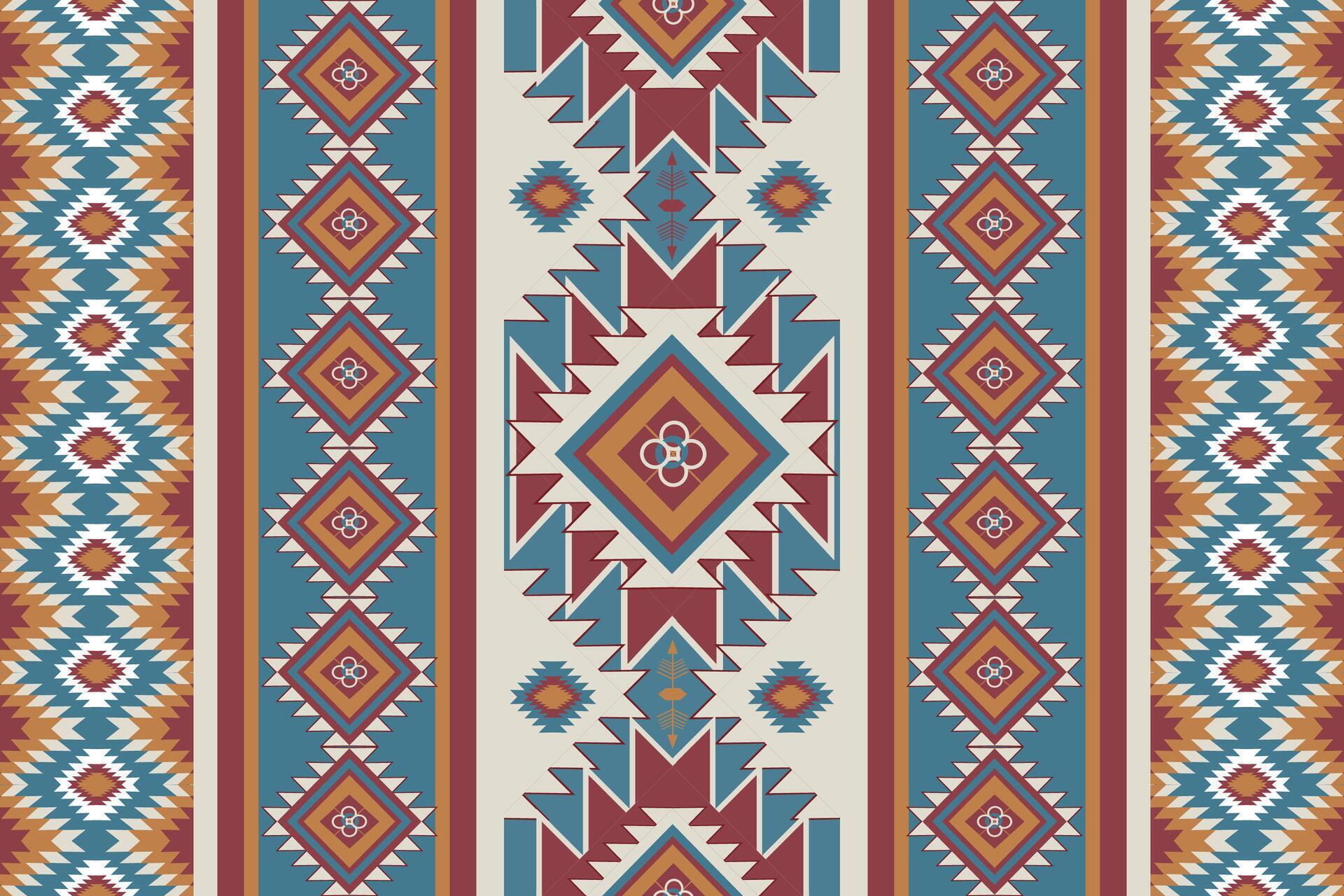 Native vintage abstract American Ethnic pattern. 53923333 Vector Art at ...