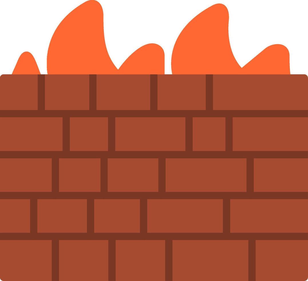 Firewall Flat Icon 53930607 Vector Art at Vecteezy