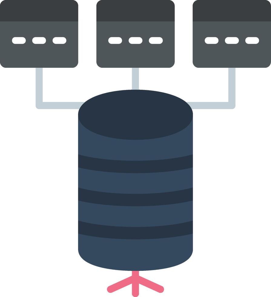 Data Model Flat Icon 53931740 Vector Art at Vecteezy