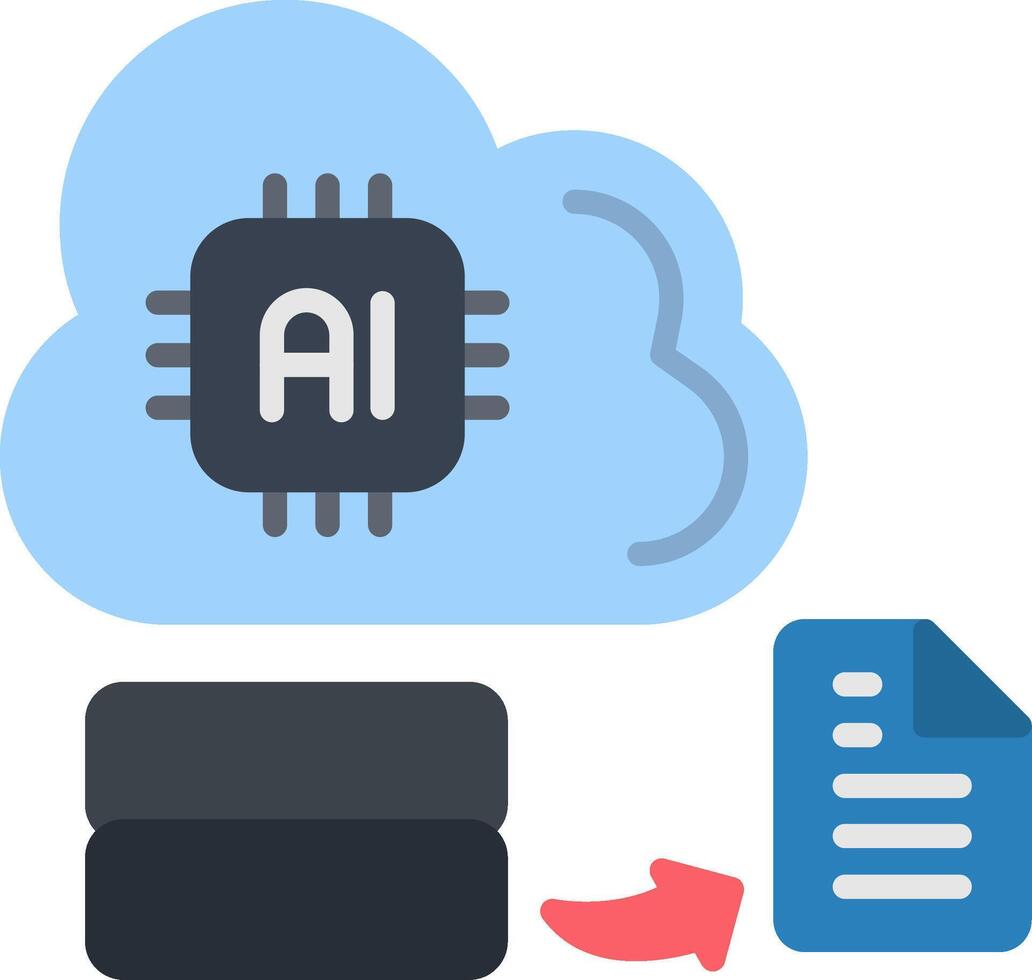 Data Flat Icon 53932387 Vector Art at Vecteezy