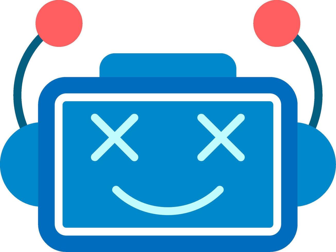 Bot Flat Icon 53933173 Vector Art at Vecteezy