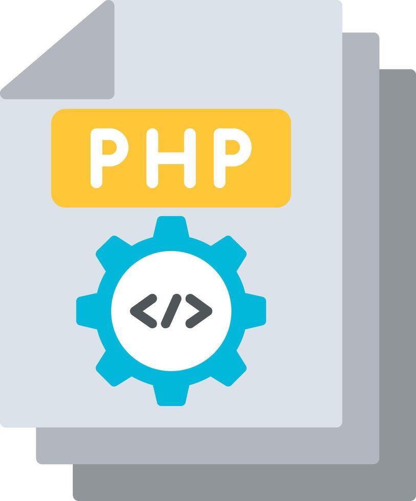 Php Flat Icon 53934098 Vector Art at Vecteezy
