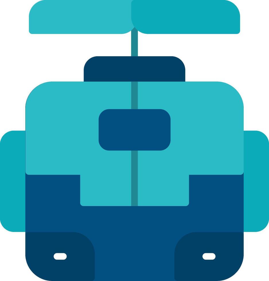 Robot Flat Icon 53934831 Vector Art at Vecteezy