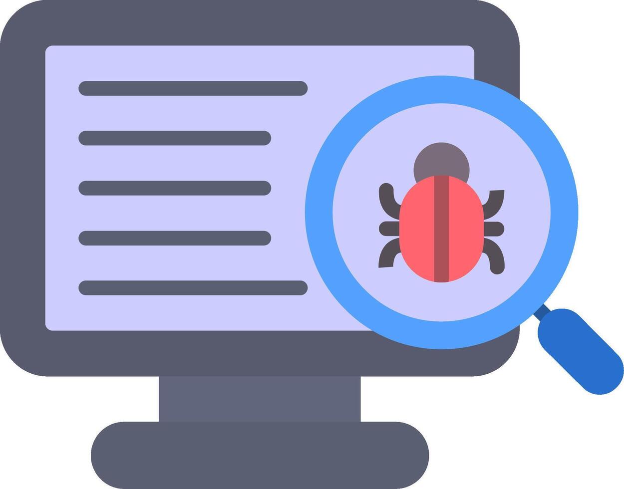 Debug Flat Icon 53935621 Vector Art at Vecteezy