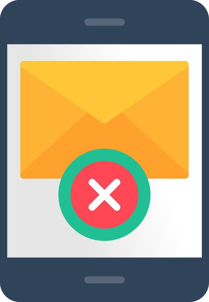 Error Message Flat Icon 53936712 Vector Art at Vecteezy