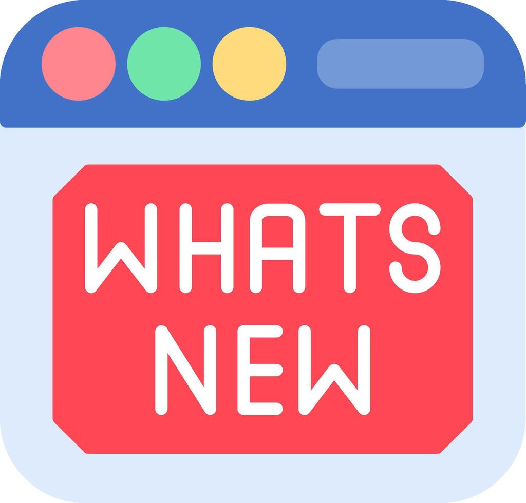 Whats New Flat Icon 53938697 Vector Art at Vecteezy Whats New Flat Icon 53938697 Vector Art at Vecteezy