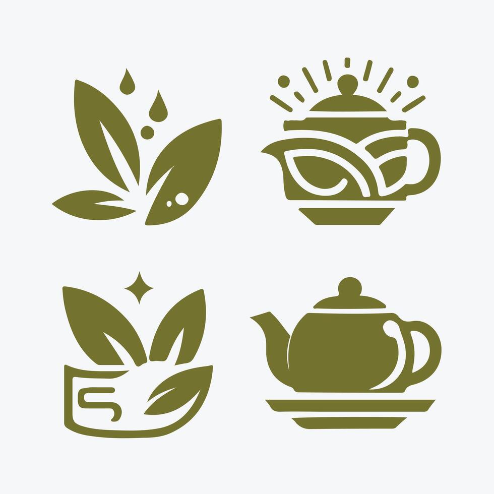 Majestic Teas collection logo 53946114 Vector Art at Vecteezy
