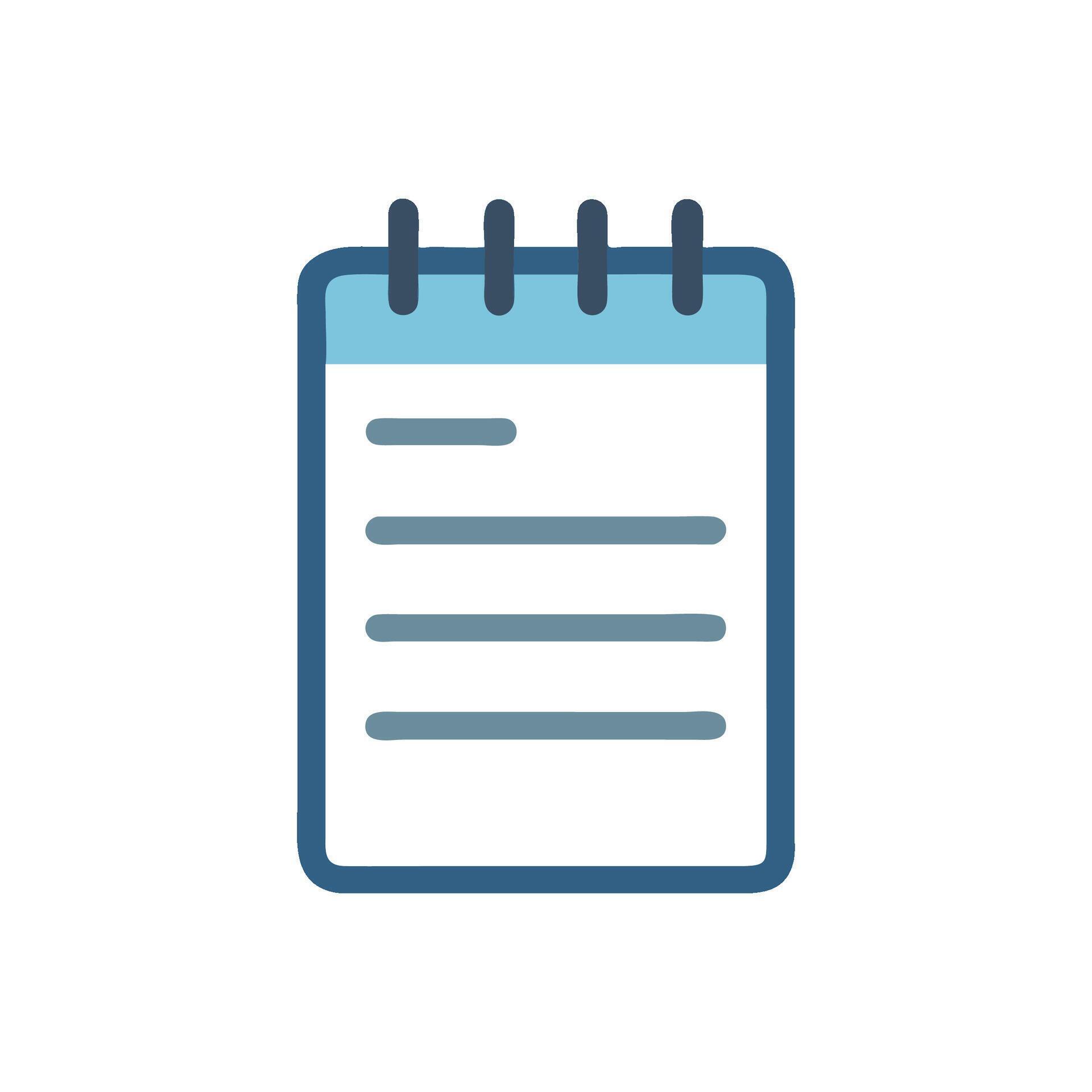 Interactive Notepad Graphic 53961597 Vector Art at Vecteezy