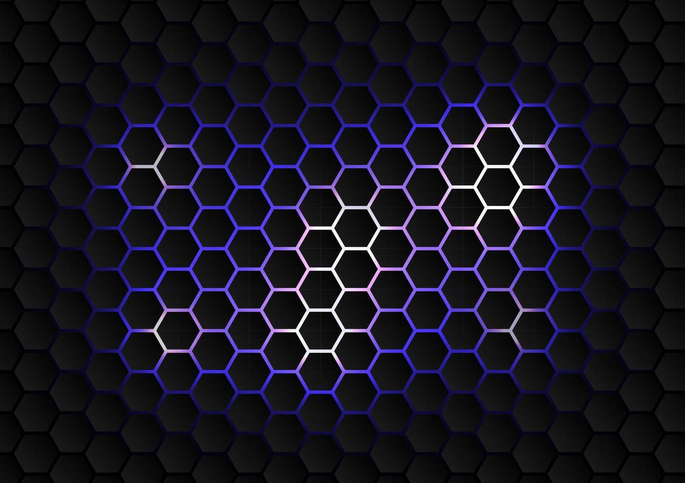 Abstract background with blue hexagon pattern 53964348 Vector Art at ...