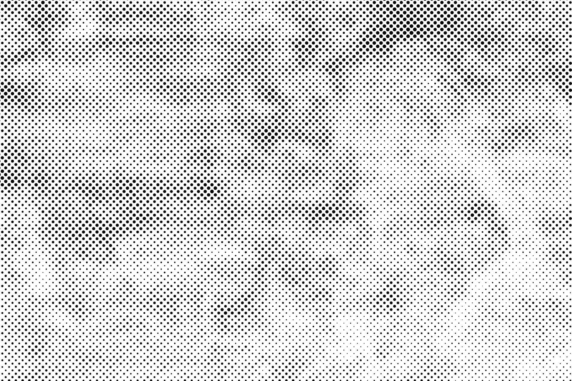 Halftone Vintage Texture Abstract Black Dots Pattern 53967282 Vector