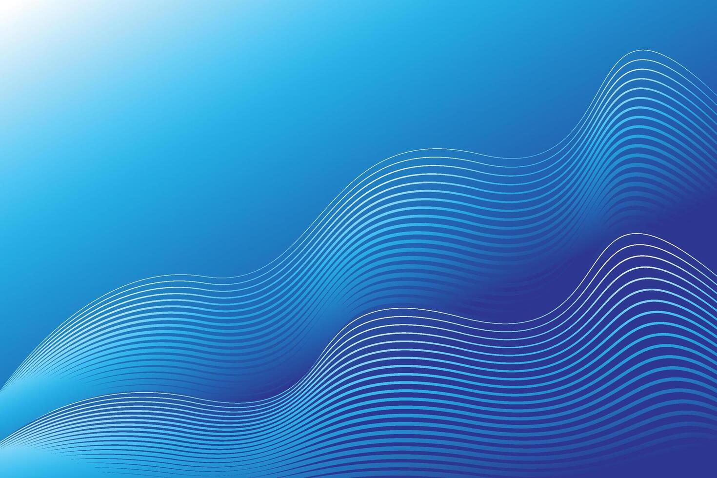 resumen azul ola antecedentes con ondulado líneas 53976304 Vector en ...
