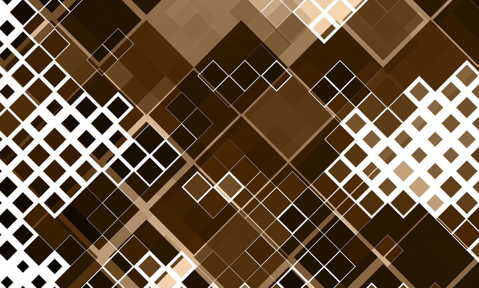 abstract background with squares. Abstract brown geometric square pattern. modern background ...