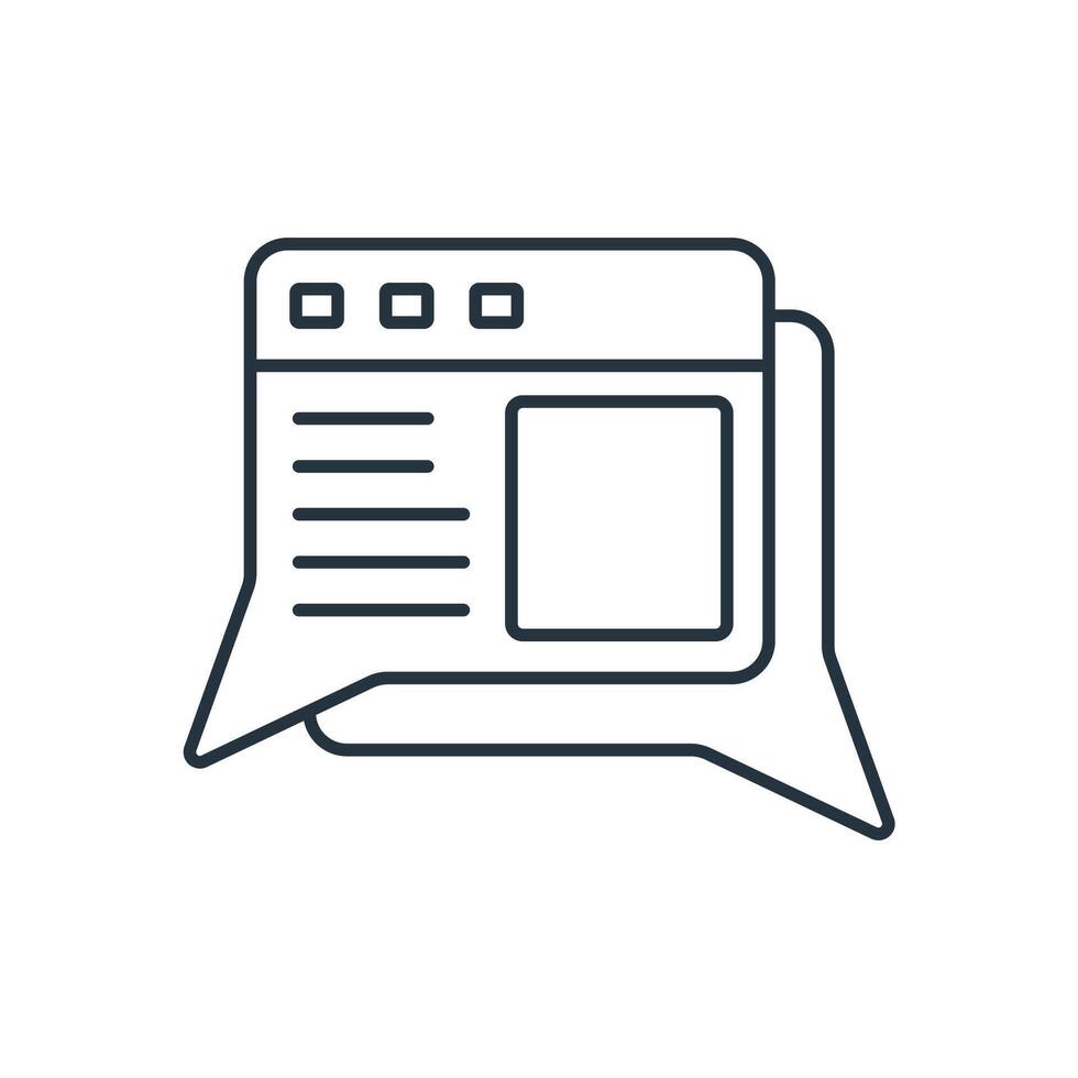 blogging icons symbol elements for infographic web 53983330 Vector Art at Vecteezy