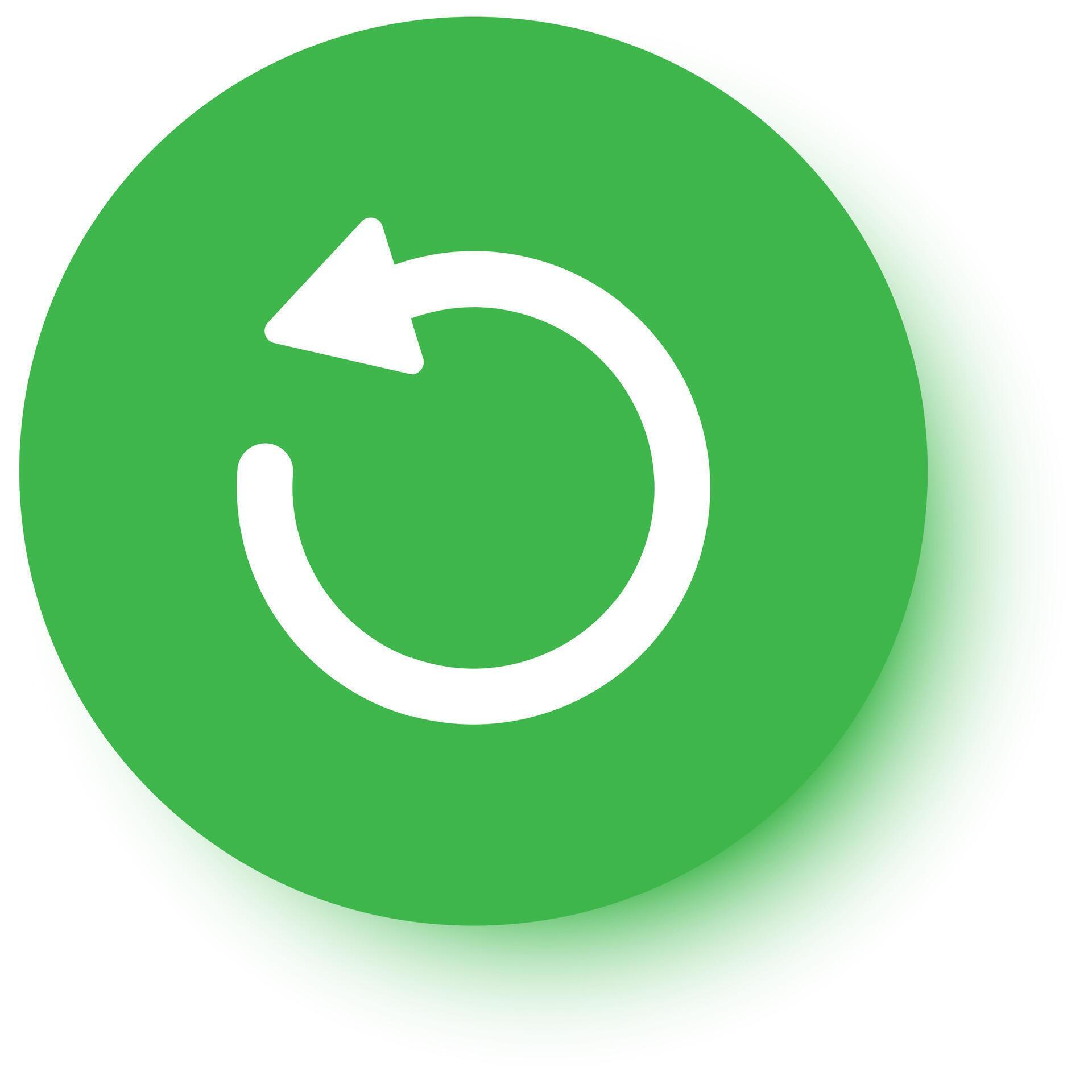 Circular Arrow Rotating Counterclockwise Symbolizing A Reload Or