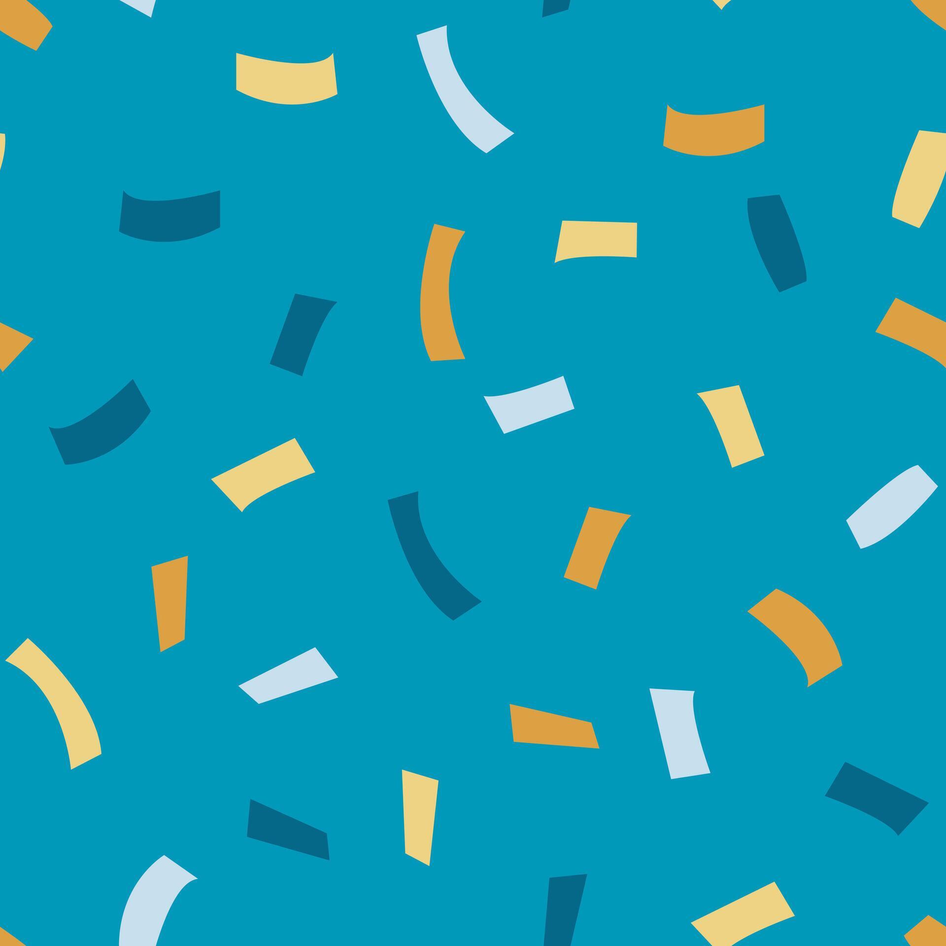 Rectangular confetti particles seamless pattern 54014427 Vector Art at ...