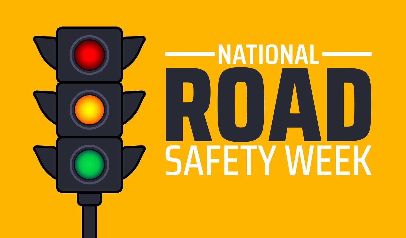 National Road safety week background banner or poster design 54017814 ...