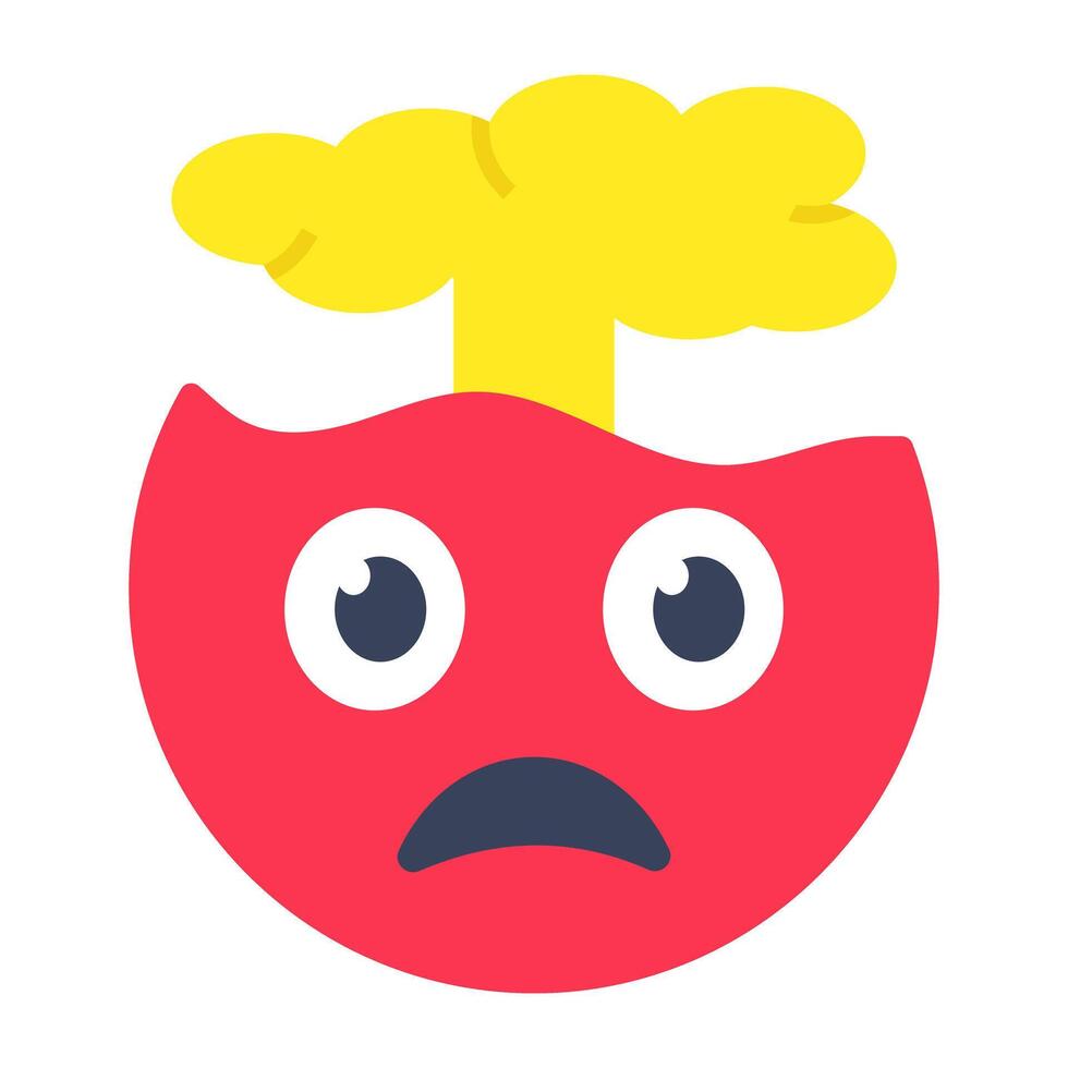 Modern design icon of exploding head emoji 54037058 Vector Art at Vecteezy
