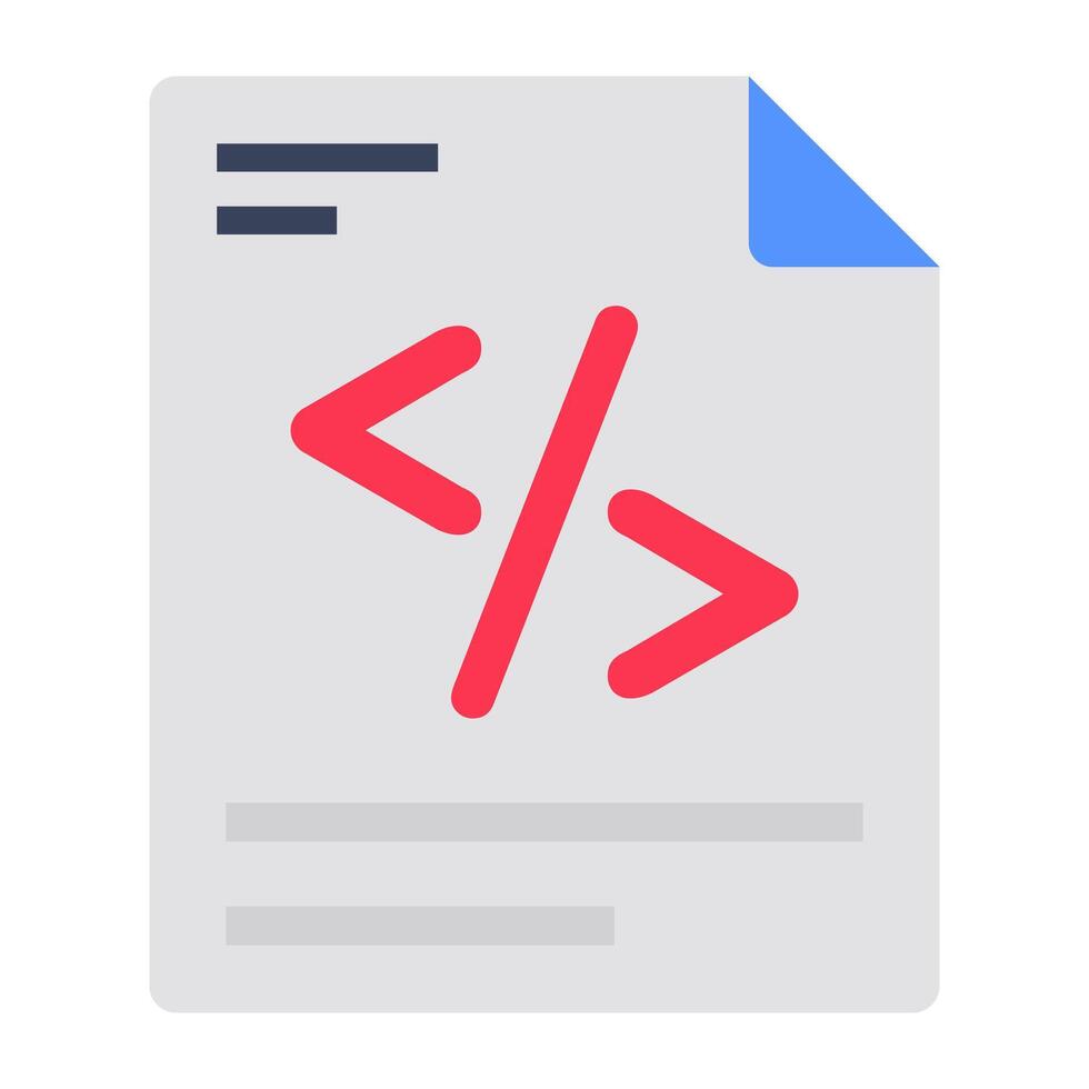 Editable design icon of coding file 54037514 Vector Art at Vecteezy