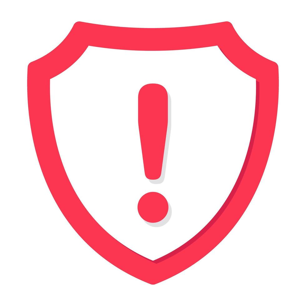 Trendy design of security error 54037538 Vector Art at Vecteezy