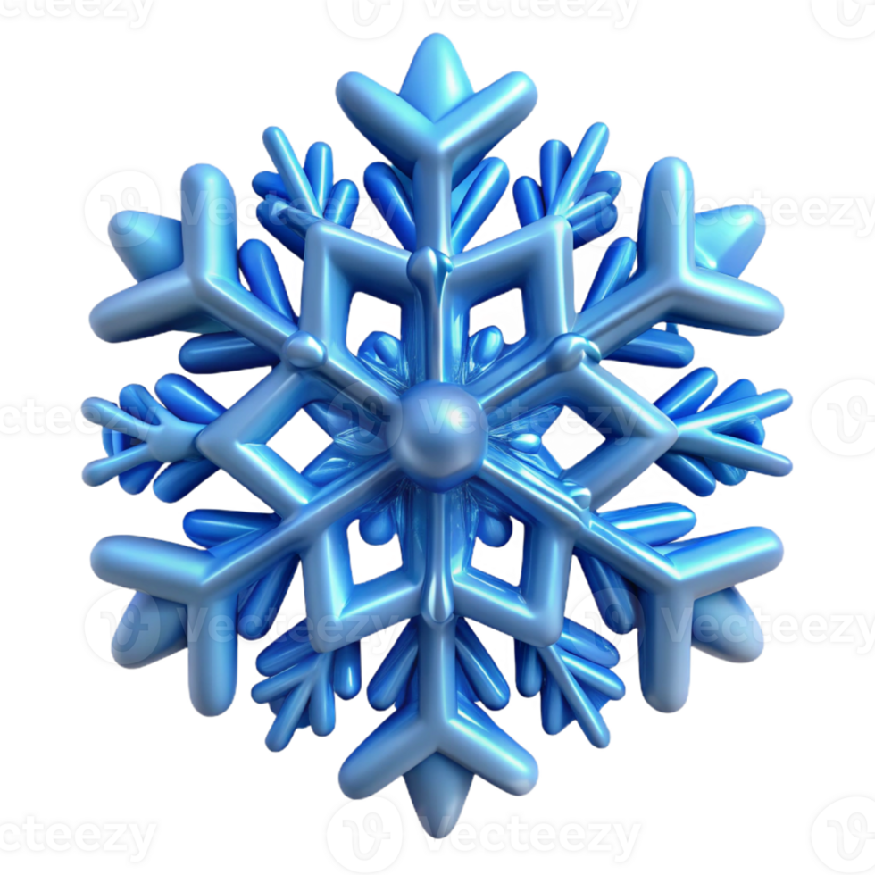 3D Render Blue Shiny Snowflake 54046869 PNG 3D Render Blue Shiny Snowflake 54046869 PNG