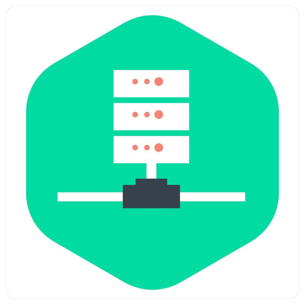 Server and connection icon concept 54052544 Vector Art at Vecteezy