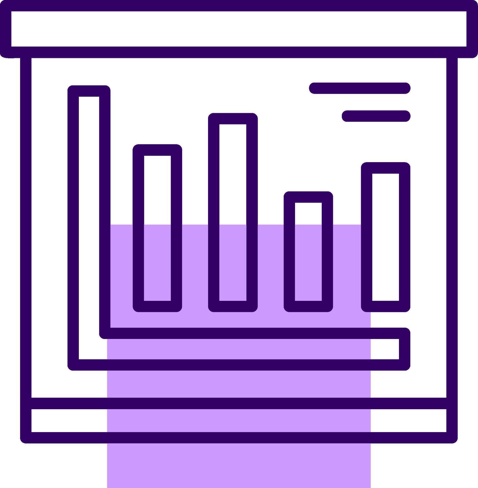 Chart Graph Outline Shape Style Icon 54076355 Vector Art At Vecteezy