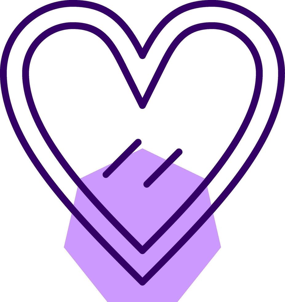Heart Outline Shape Style Icon 54076457 Vector Art At Vecteezy