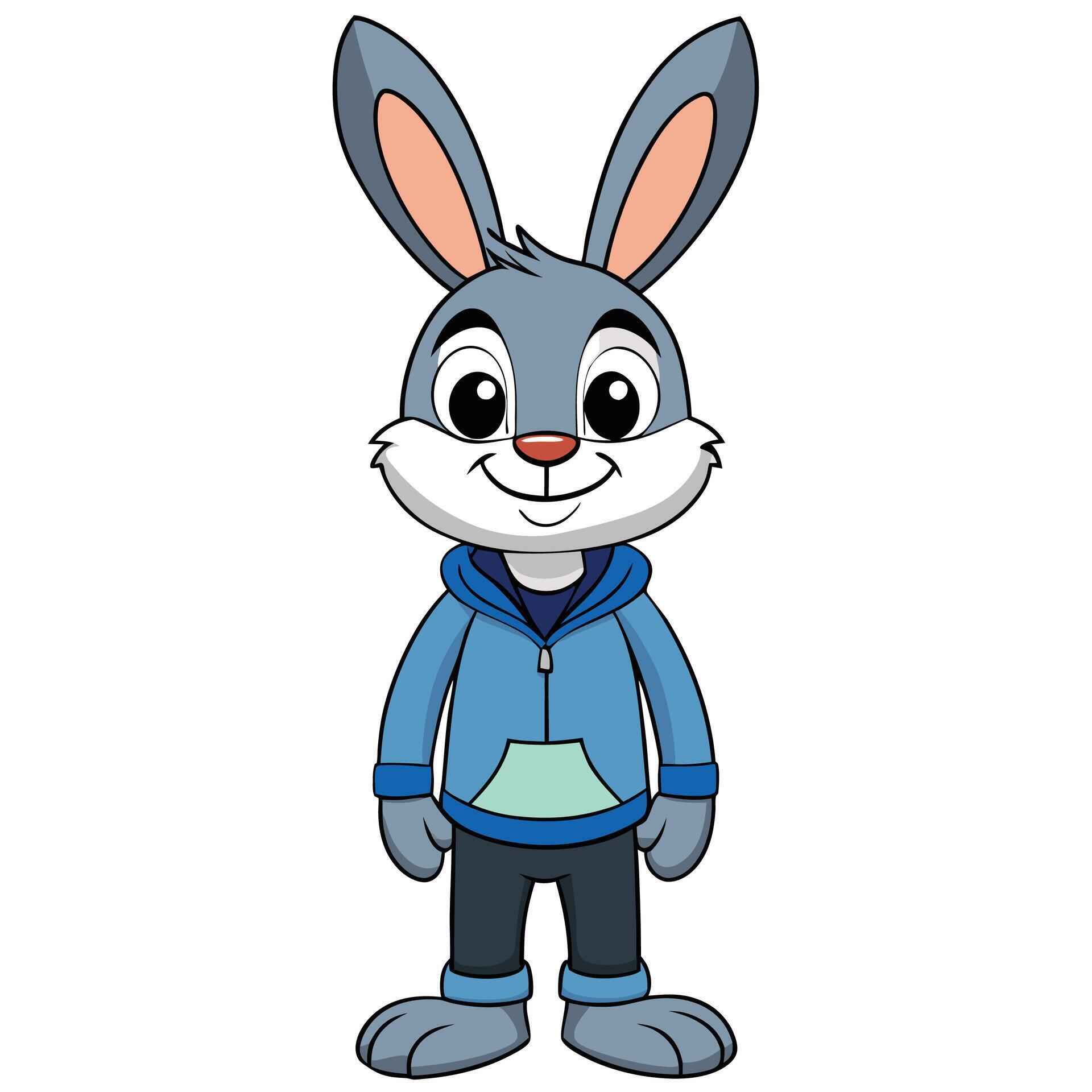 Sweet Rabbit Illustration for Fun Design 54088190 Vector Art at Vecteezy